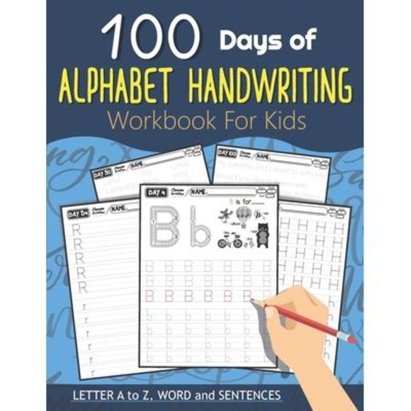 Lucy Charm | Other | 0 Days Of Alphabet Handwriting Workbook For Kids ...